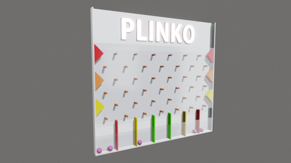 Plinko 3D model - Download Toys on 3DModels.org