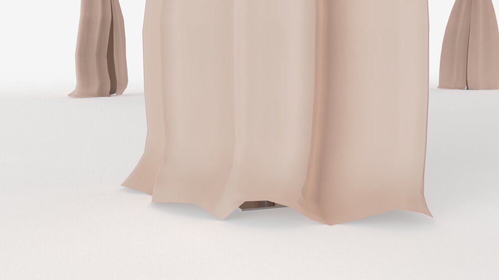 Roman Tent 3×3 Meters 3D model - Download Street elements on 3DModels.org