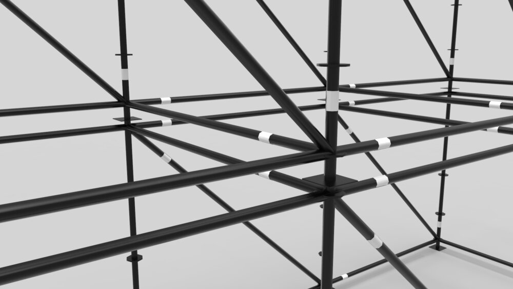 Scaffold Layher Module 3D 모델 - 다운로드 on 3DModels.org