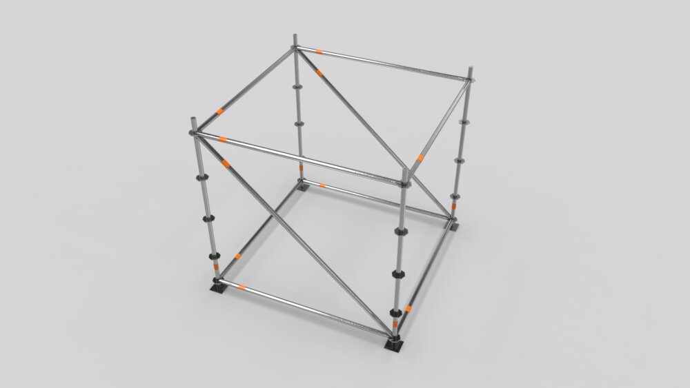 Scaffold Layher Module 3D 모델 - 다운로드 on 3DModels.org