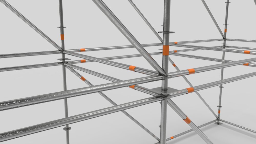 Scaffold Layher Module 3D 모델 - 다운로드 on 3DModels.org
