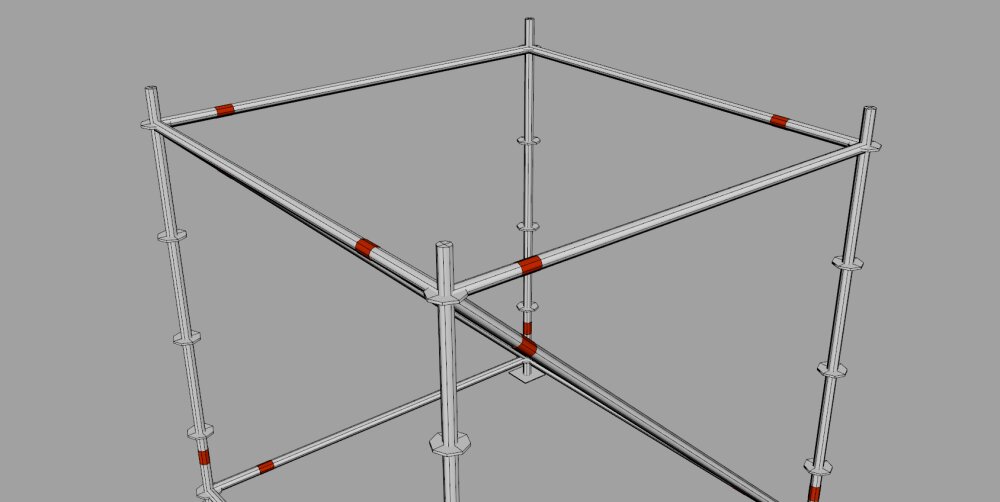 Scaffold Layher Module 3D 모델 - 다운로드 on 3DModels.org
