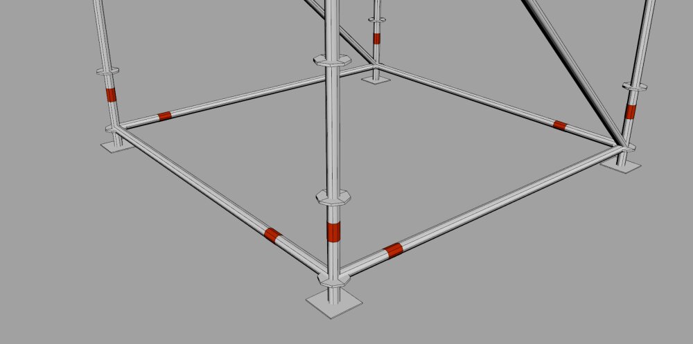 Scaffold Layher Module 3D 모델 - 다운로드 on 3DModels.org