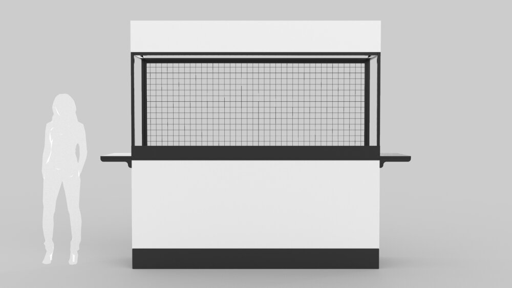 Small Kiosk 3D model - Download Street elements on 3DModels.org