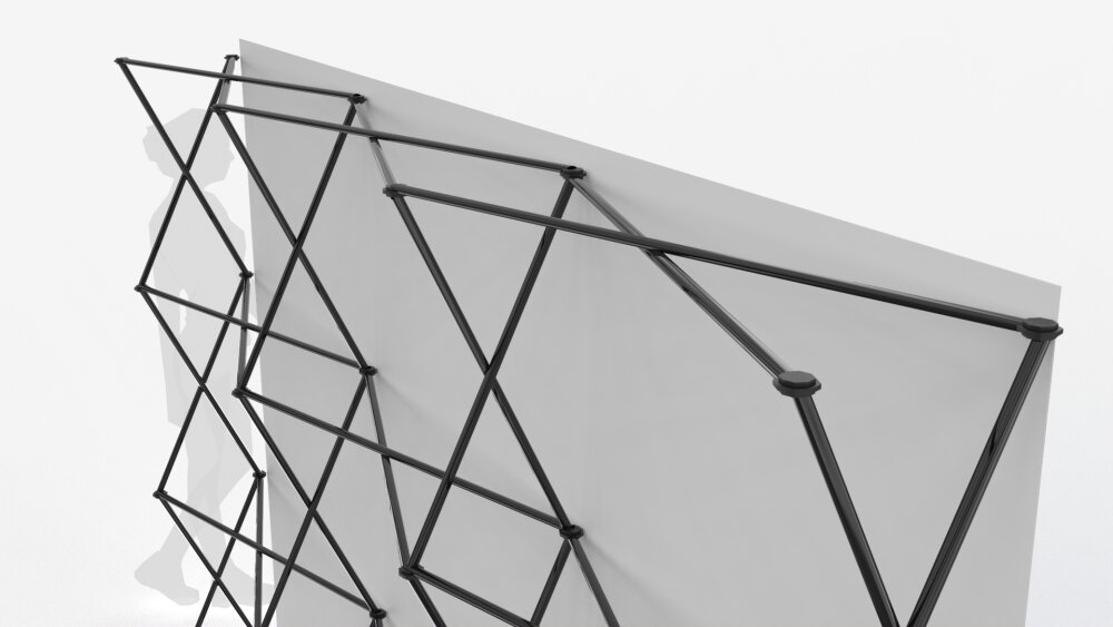 Spider Wall Banner 3D model - Download Street elements on 3DModels.org
