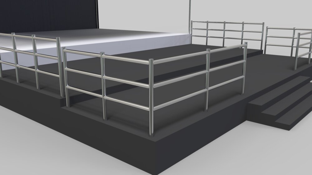 Stage Line Sr12 – Concert Scene Modelo 3D - Descargar Elementos de la ...
