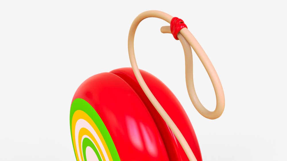 Toon Yoyo 3D model - Download Toys on 3DModels.org