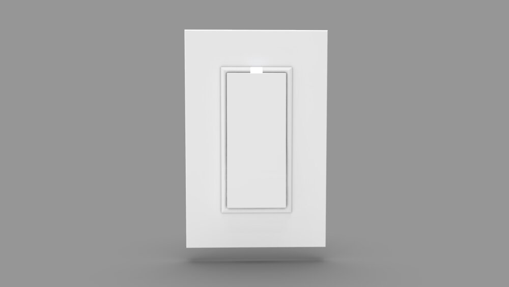 Wall Switch and Plug Socket 3D model - Download Building components on ...