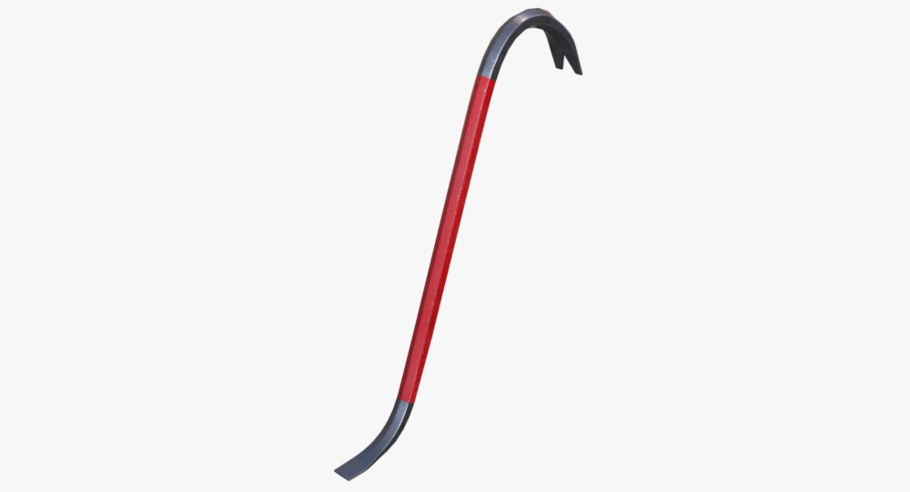 Crowbar Game Ready PBR 3D model - Download Tools on 3DModels.org