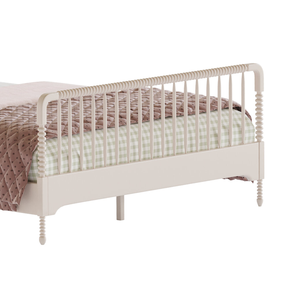 Little Seeds Rowan Valley Linden Kidsa bed 3D model - Download Bed on ...