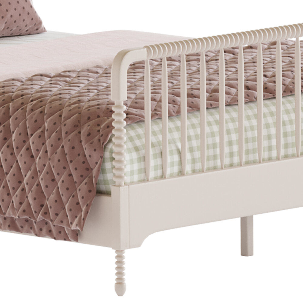 Little Seeds Rowan Valley Linden Kidsa bed 3D model - Download Bed on ...