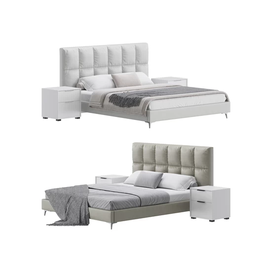 Upholstered bed 3D Models Download - 3DModels.org