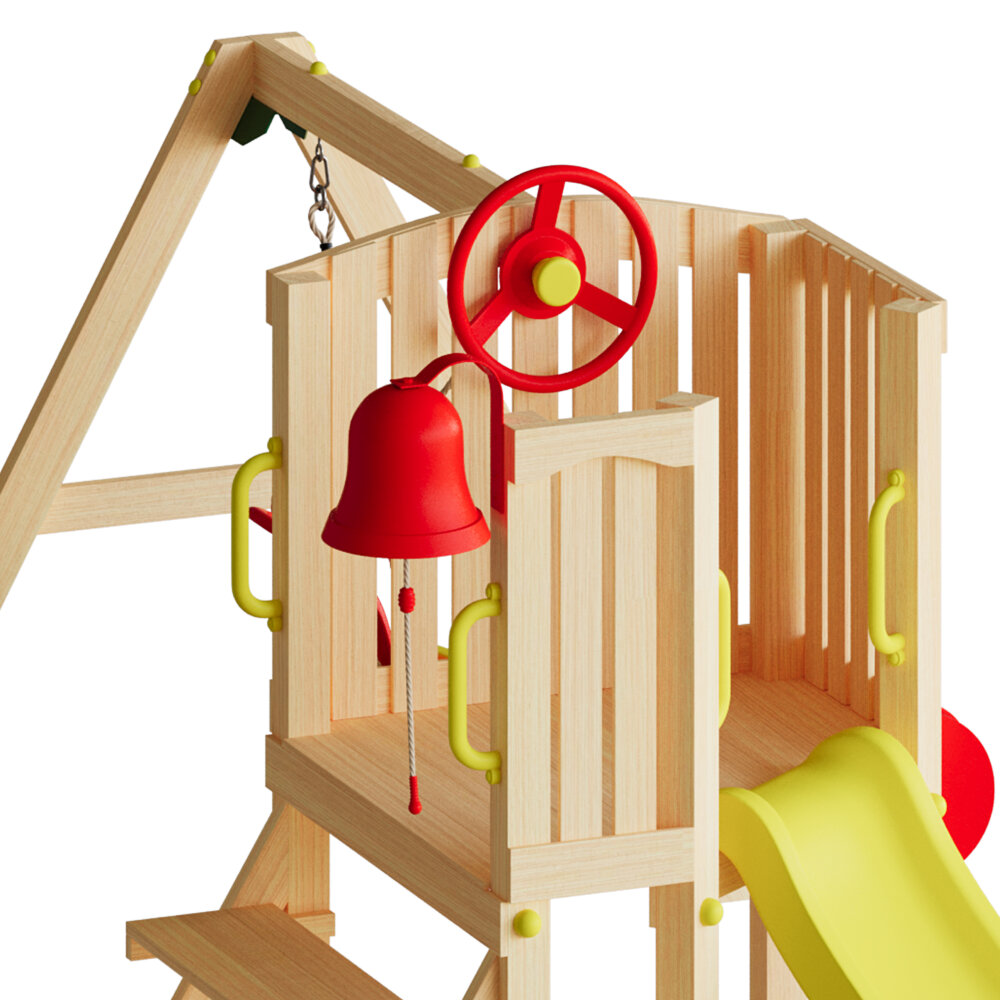 Plumr Toddler Tower Wooden Play Centre – Out Of Stock Eta Tba 3D model ...