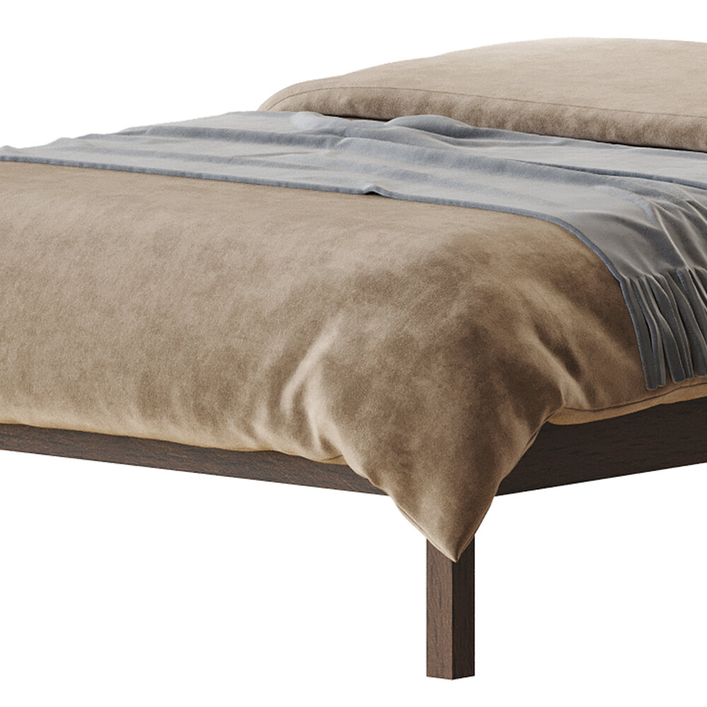 Dorel Living Braylon Twin Bed 3D model - Download Bed on 3DModels.org