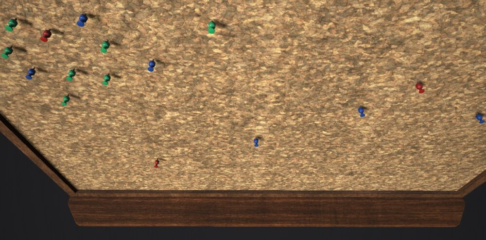 Pin Board 3D model - Download Hobbies on 3DModels.org