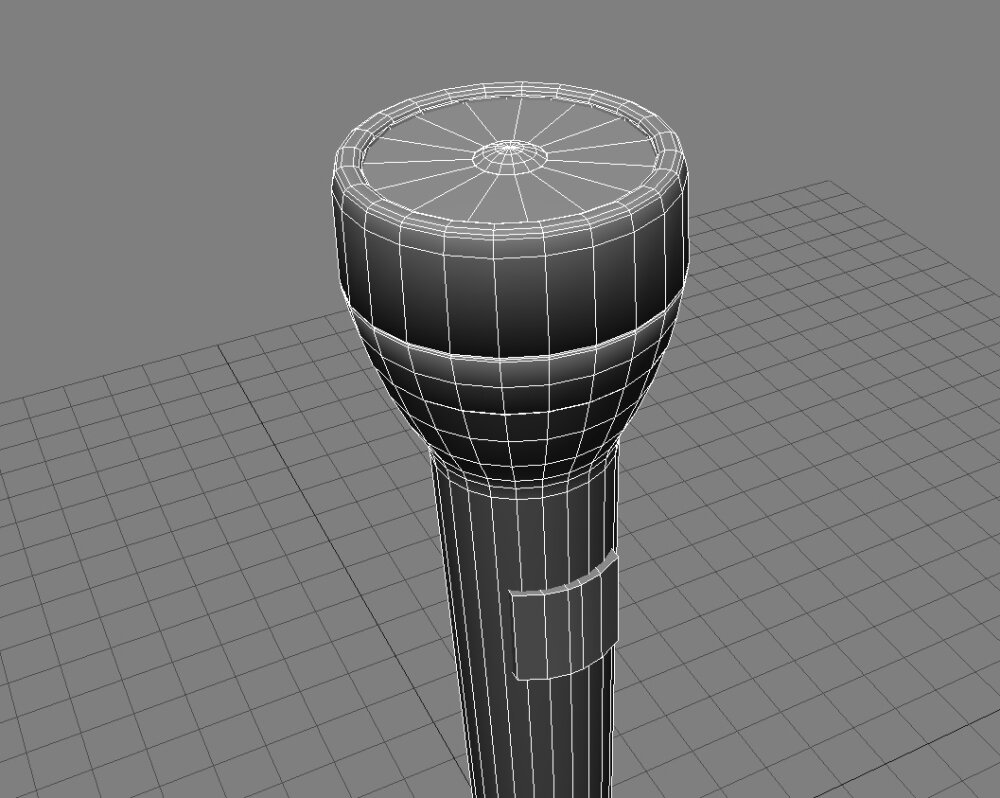 Flashlight 3D model - Download Tools on 3DModels.org
