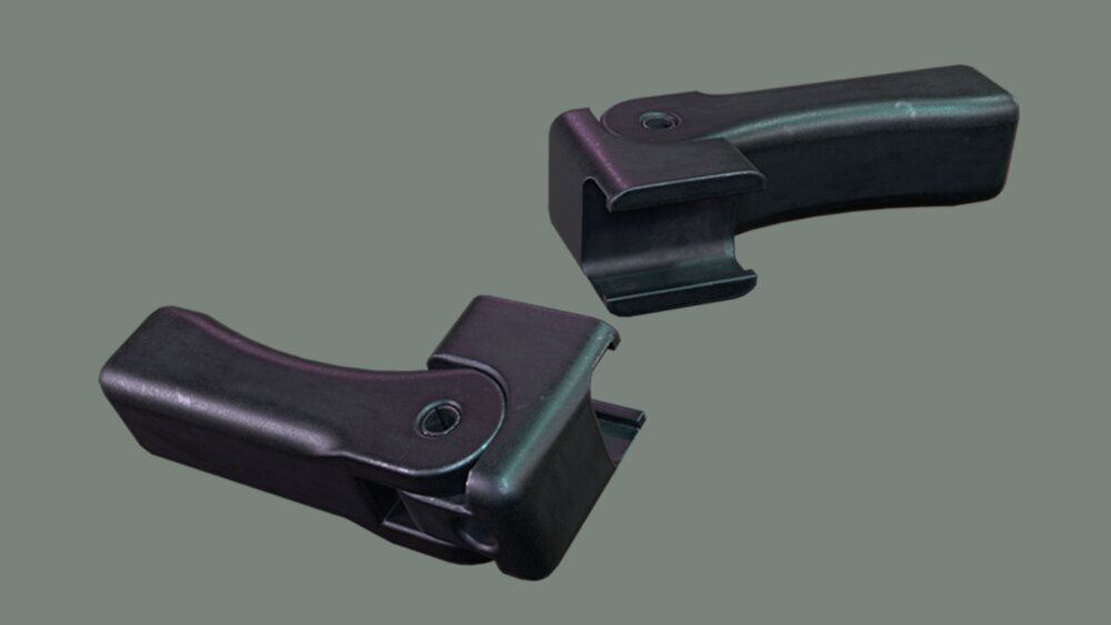 P90 with Ris Colimator Sight and Charging Handle 3D model - Download ...