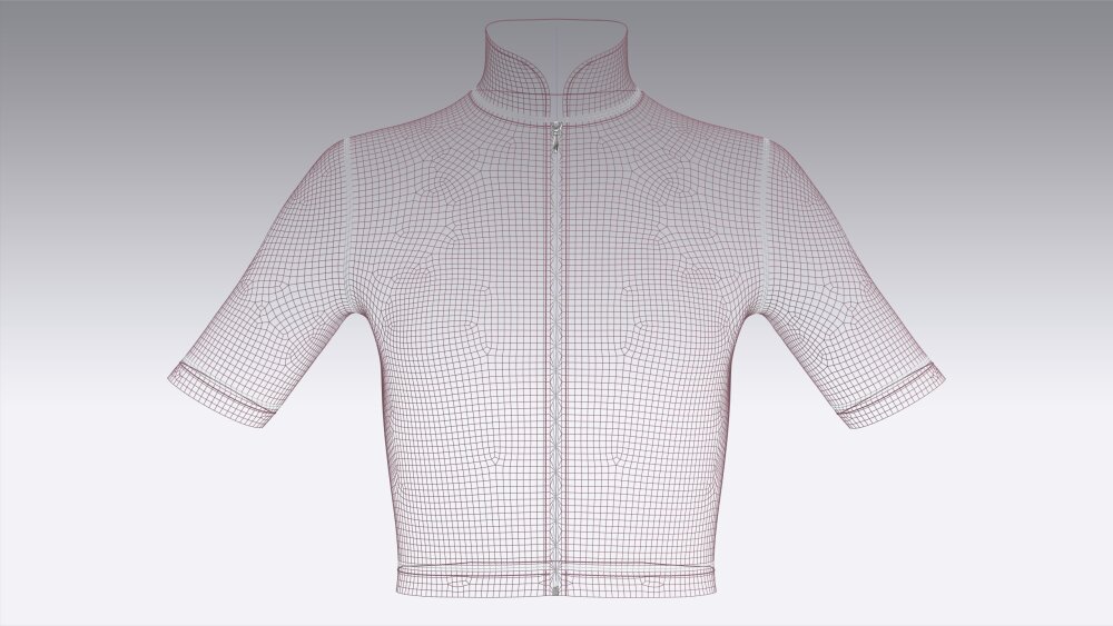 Ribbed Zip-Crop Top para sa mga Babae 3D model - Download Shirts on ...