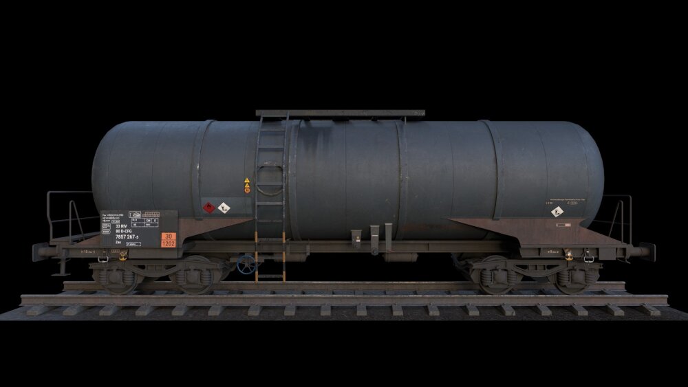 Rail Car Low-poly 3D model - Download Rail wagons on 3DModels.org