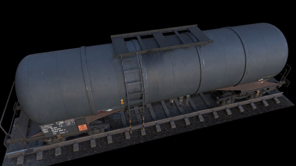 Rail Car Low-poly 3D model - Download Rail wagons on 3DModels.org