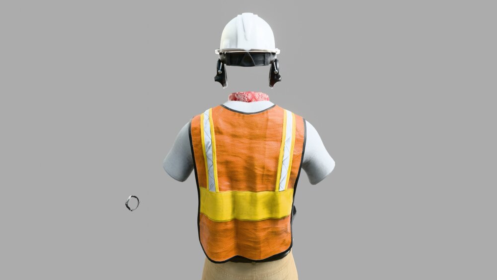 Construction Worker Outfit 3 3D model - Download Suits on 3DModels.org