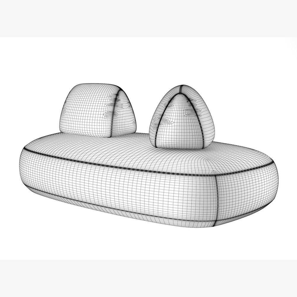 Ligne Roset Telen Sofa 3D model - Download Sofa on 3DModels.org