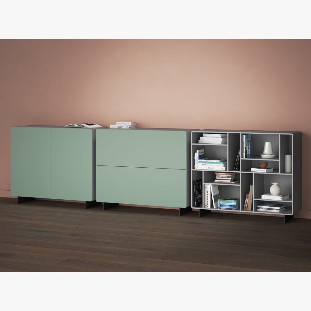 Vifian Loop B Sideboards 3D model - Download Sideboard on 3DModels.org