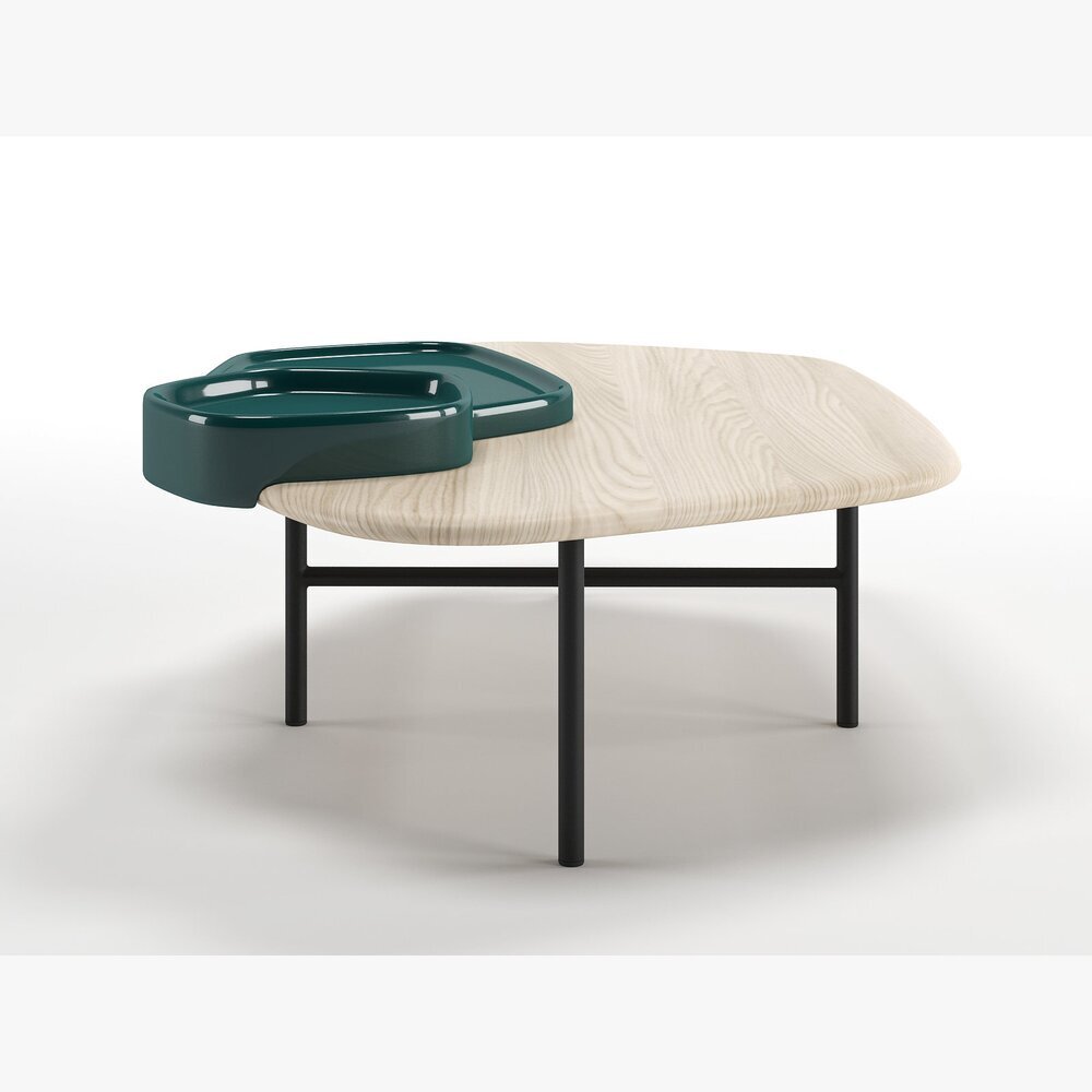 Ligne Roset Lewa Small Tables 3D model - Download Table on 3DModels.org