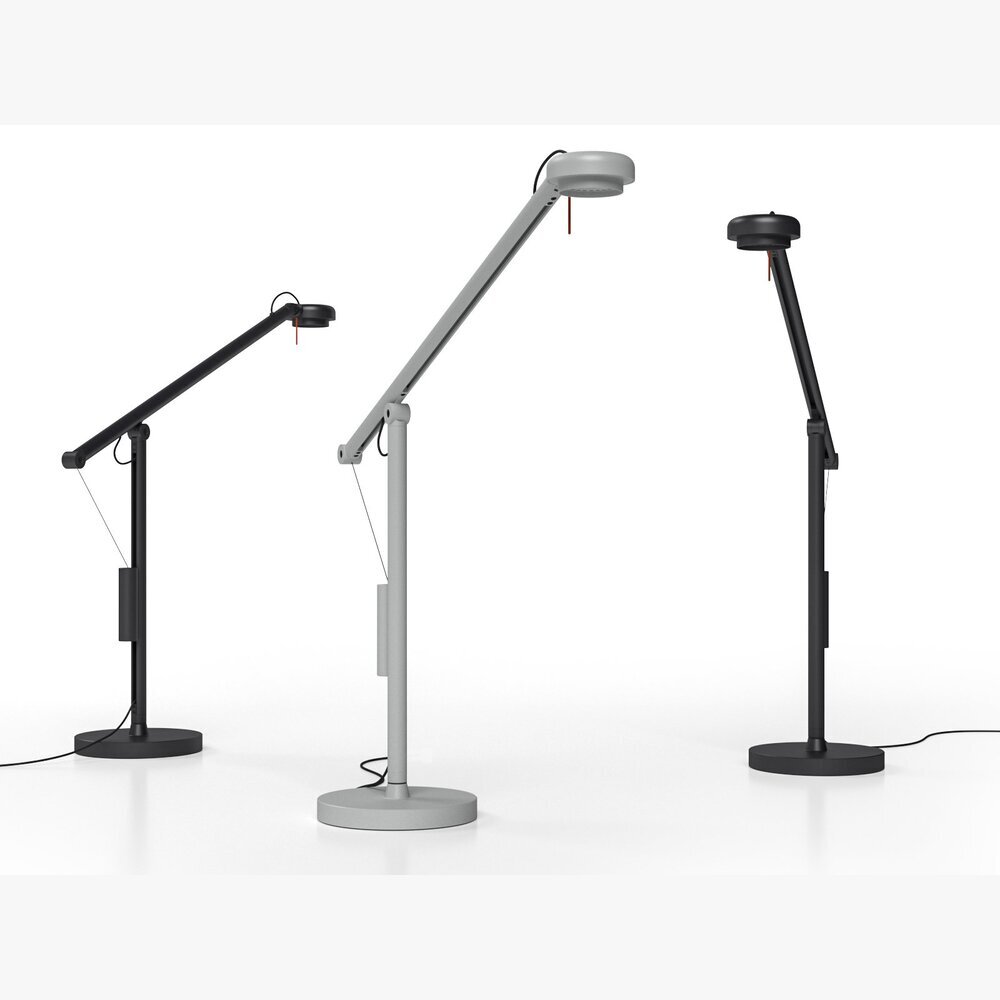Hay Fifty-Fifty Mini Table Lamp 3D model - Download Lamp on 3DModels.org