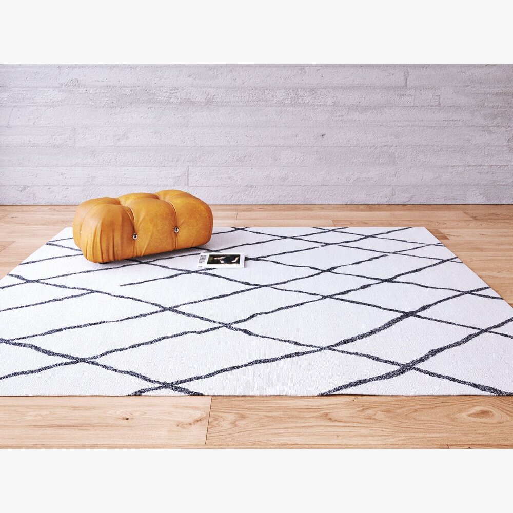 Mischioff Marouk MK50 Rug 3D model - Download Carpets on 3DModels.org