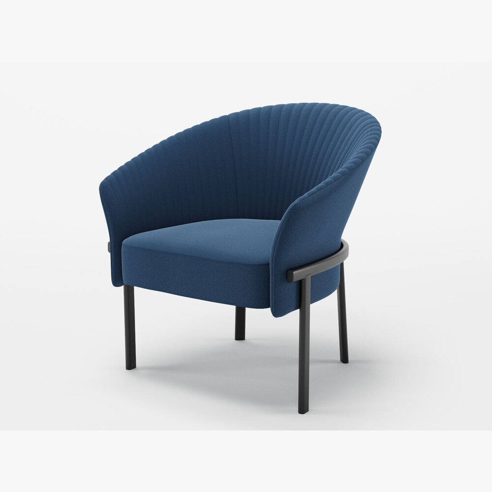 Ligne Roset Valmy Armchair 3D model - Download Armchair on 3DModels.org