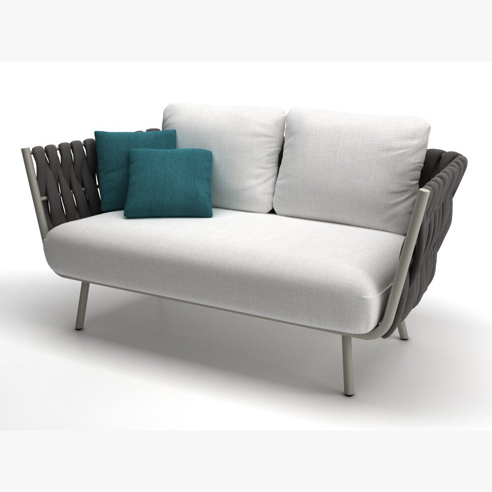 Tribu Tosca Sofa 163 3D model - Download Sofa on 3DModels.org