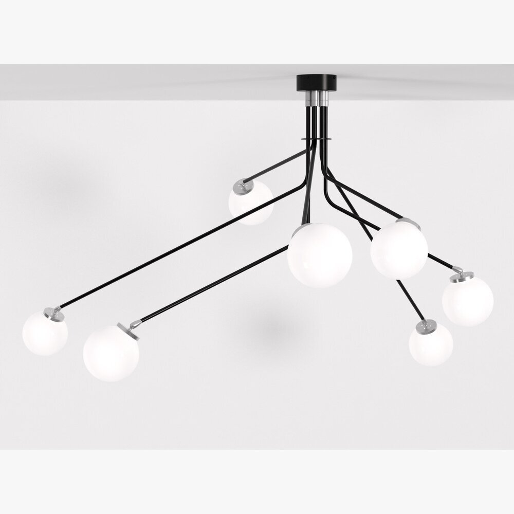 CTO Lighting Array Pendant 3D model - Download Lamp on 3DModels.org