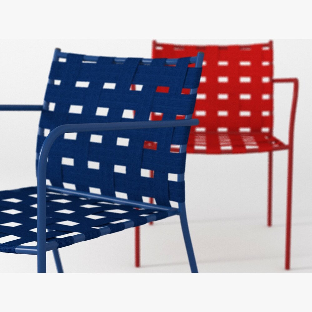 Alias Tagliatelle 717 3D model - Download Chair on 3DModels.org
