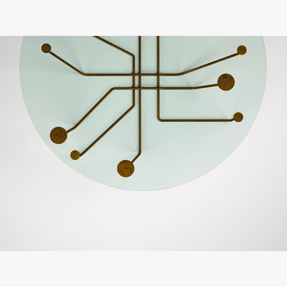 Gallotti & Radice Connection Round & Square 3D model - Download Table ...