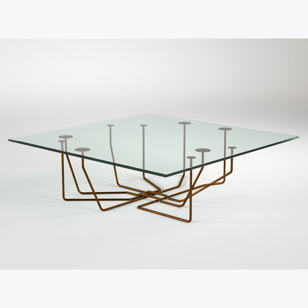Gallotti & Radice Connection Round & Square 3D model - Download Table ...
