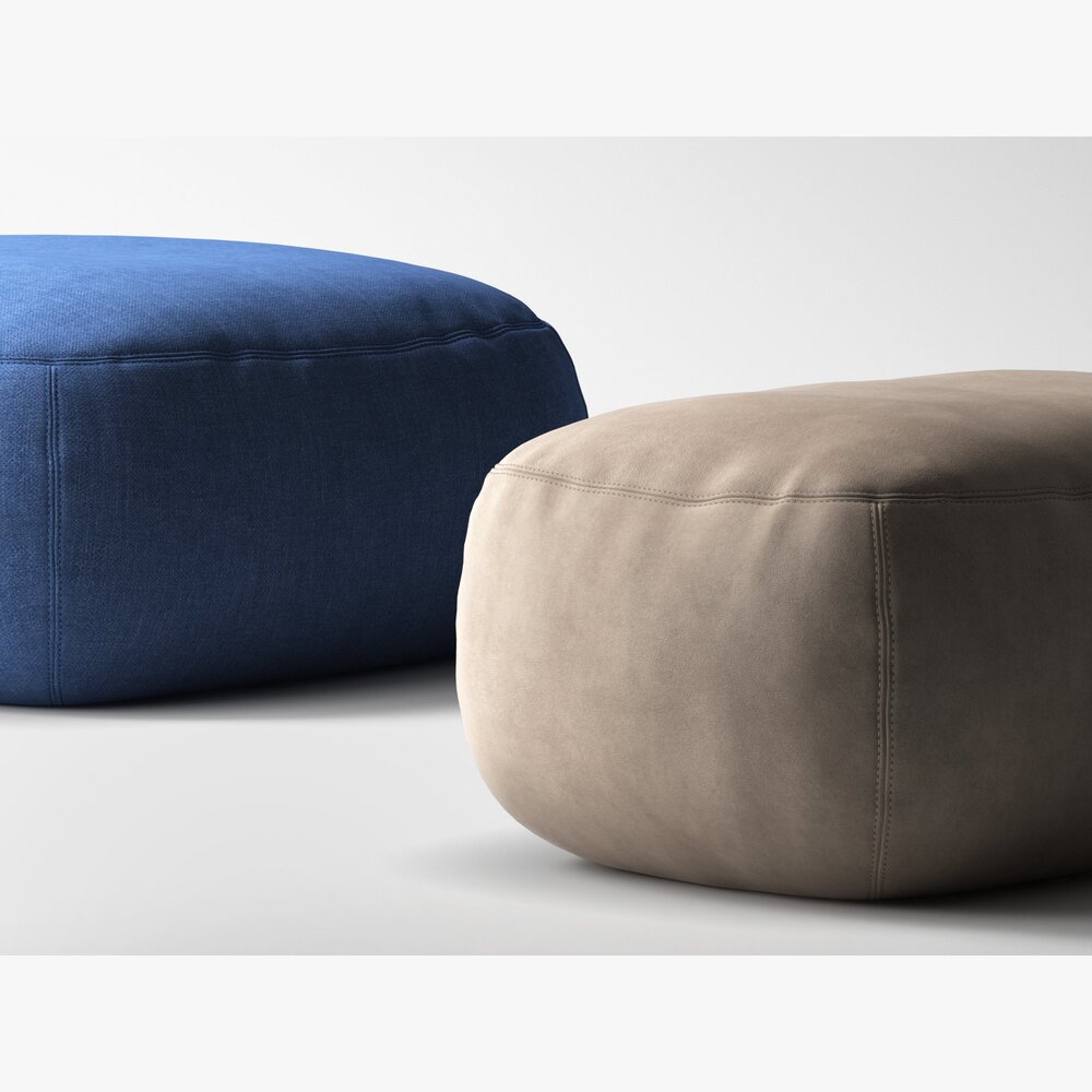 Bonaldo Kernel 3D model - Download Ottoman on 3DModels.org
