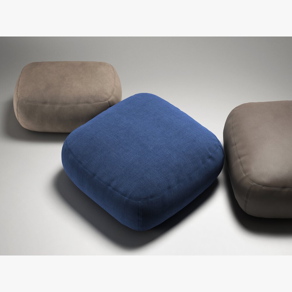 Bonaldo Kernel 3D model - Download Ottoman on 3DModels.org