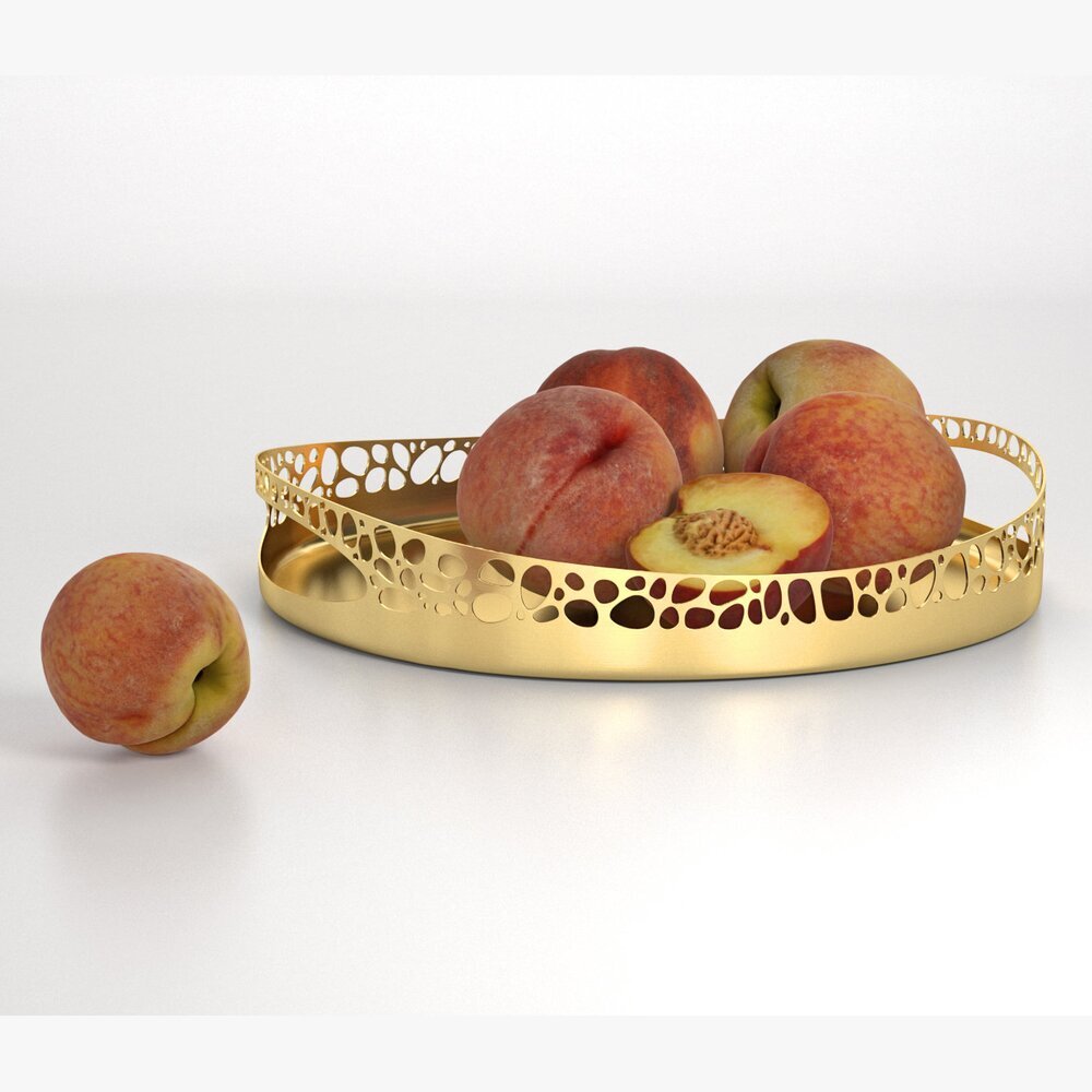 STEELFORME Stones Serving Tray 3D model - Download Tableware on ...
