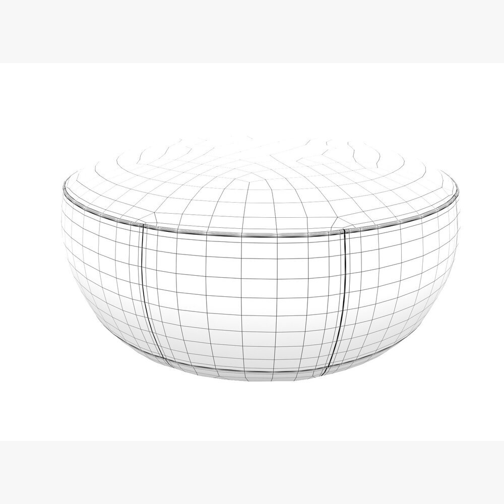 Στρογγυλά Υποπόδια Prado από Ligne Roset 3D μοντέλο - Λήψη Οθωμανικό ...