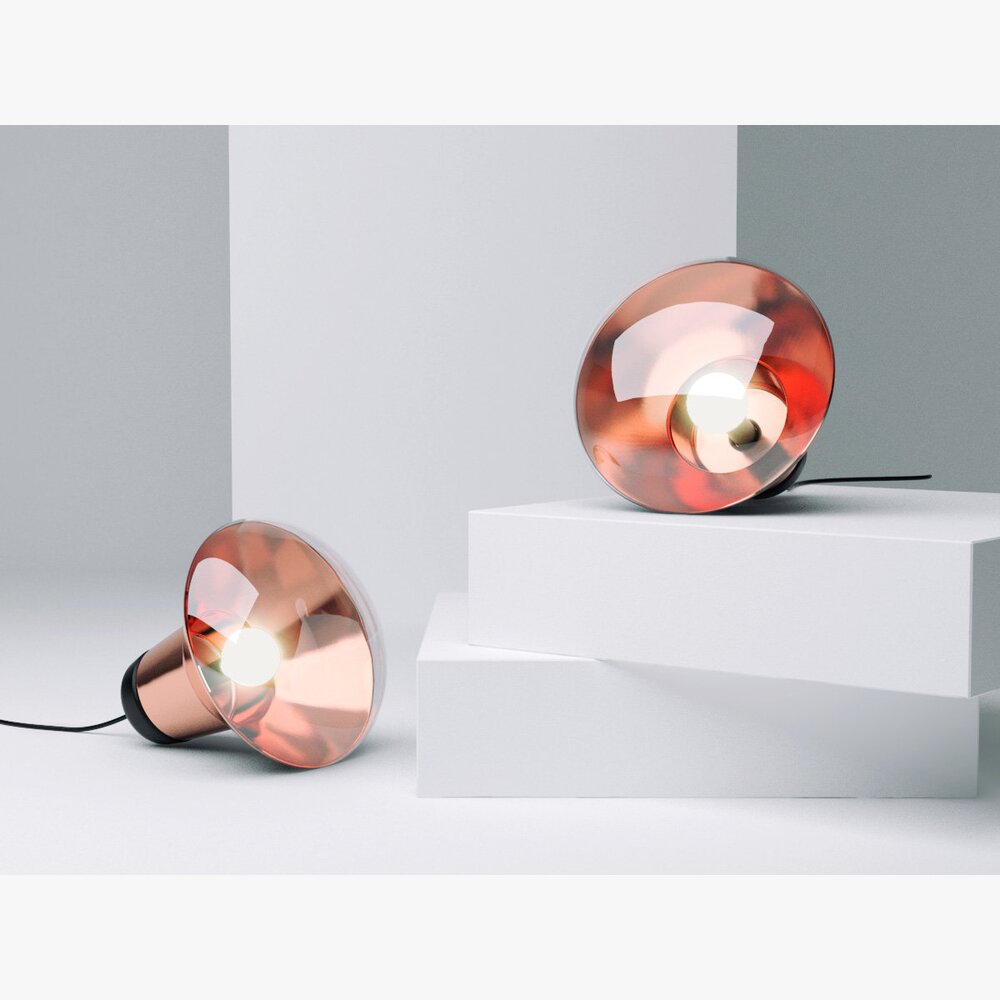 Tom Dixon Copper Blow 3D model - Download Lamp on 3DModels.org