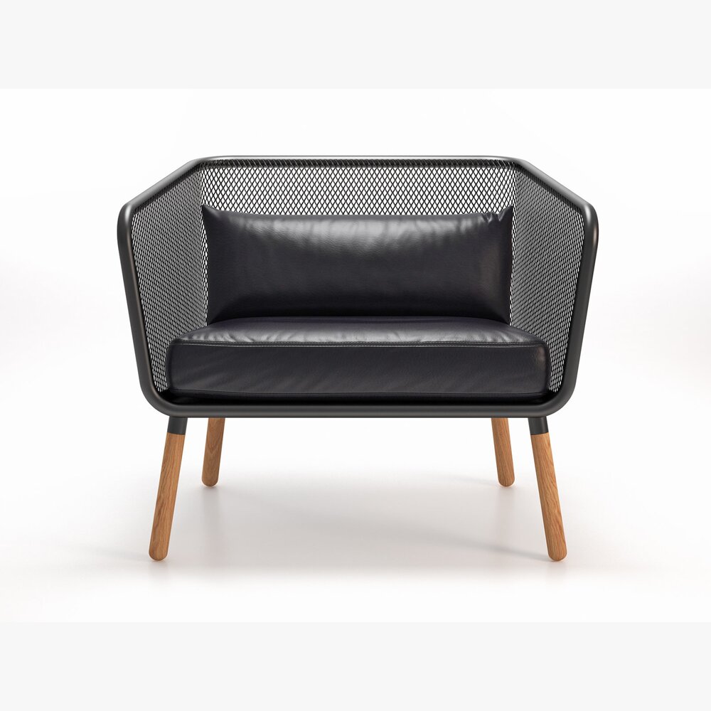 Bla Station Honken Easy Chair 3D model - Download Armchair on 3DModels.org