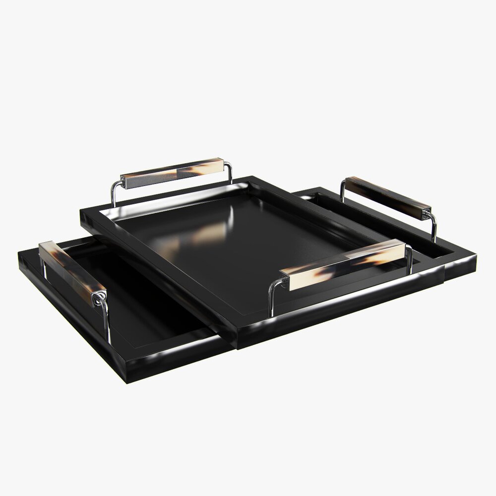 ARCAHORN Trays 3D model - Download Tableware on 3DModels.org