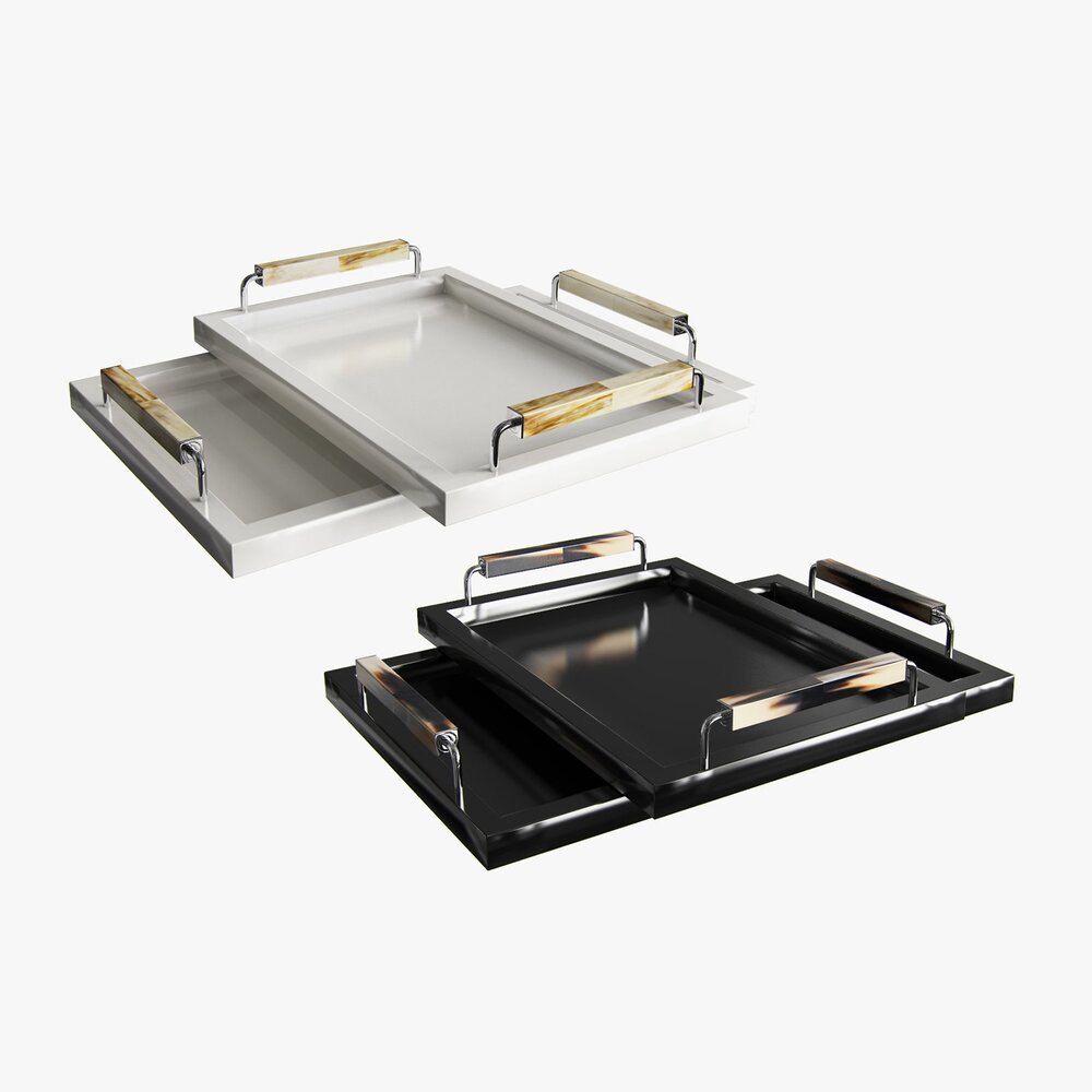 ARCAHORN Trays 3D model - Download Tableware on 3DModels.org