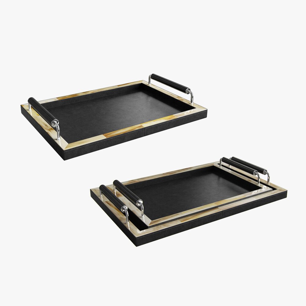 ARCAHORN Trays 3D model - Download Tableware on 3DModels.org