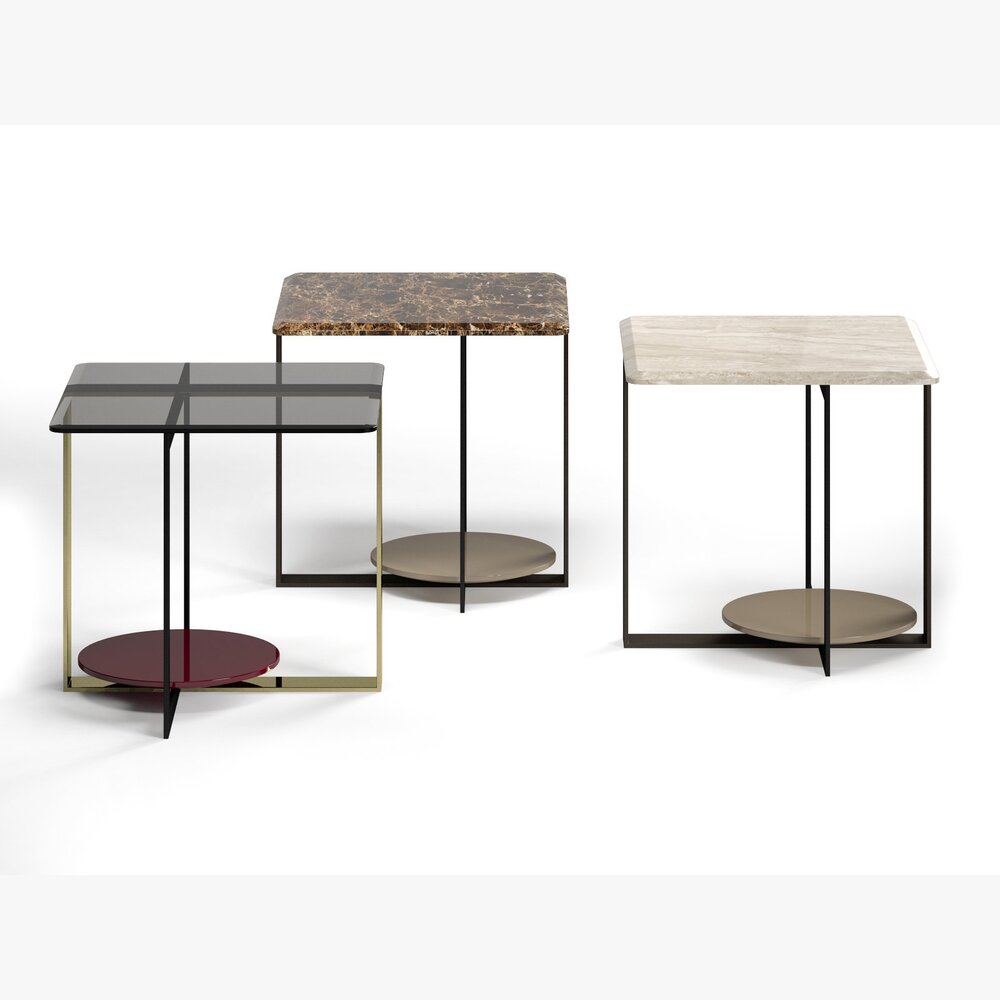 Alberta Clint Small Tables 3D model - Download Table on 3DModels.org