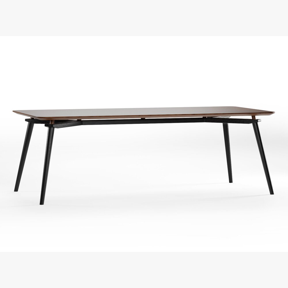 Rex Kralj CC Dining Table 3D model - Download Table on 3DModels.org