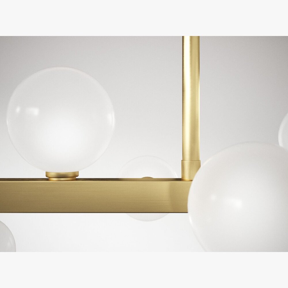 Hudson Valley Lighting Mini-Hinsdale 8744-PN Lamp 3D model - Download ...