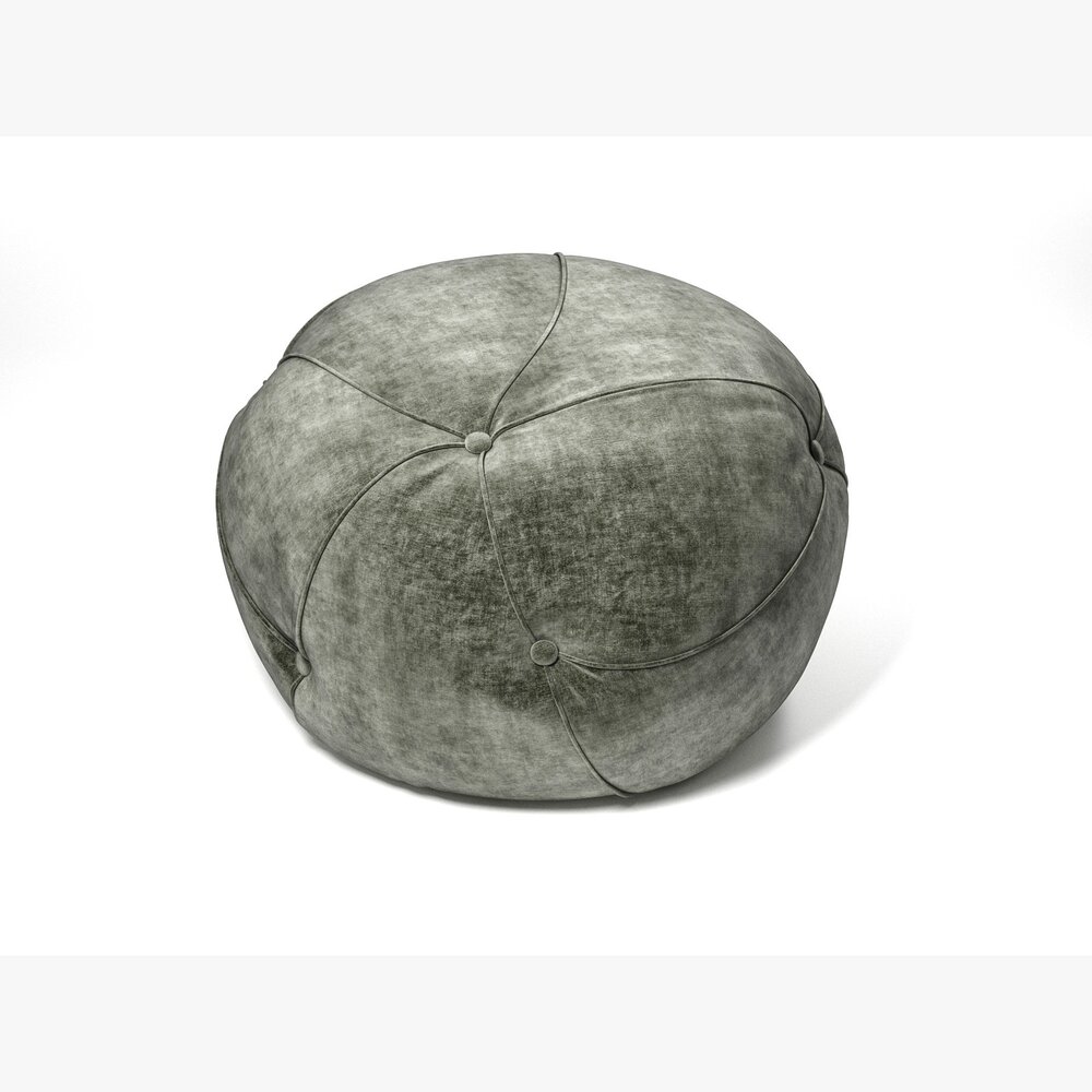 Pouf Alberta Sofia en Gris Suave Modelo 3D - Descargar Otomana on ...