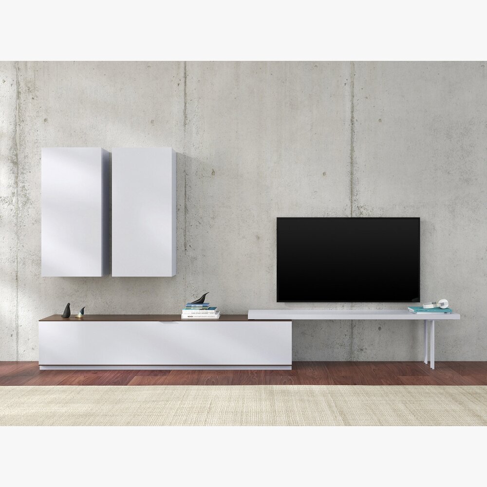 Ligne Roset Canaletto Composition C06 3D model - Download Sideboard on ...